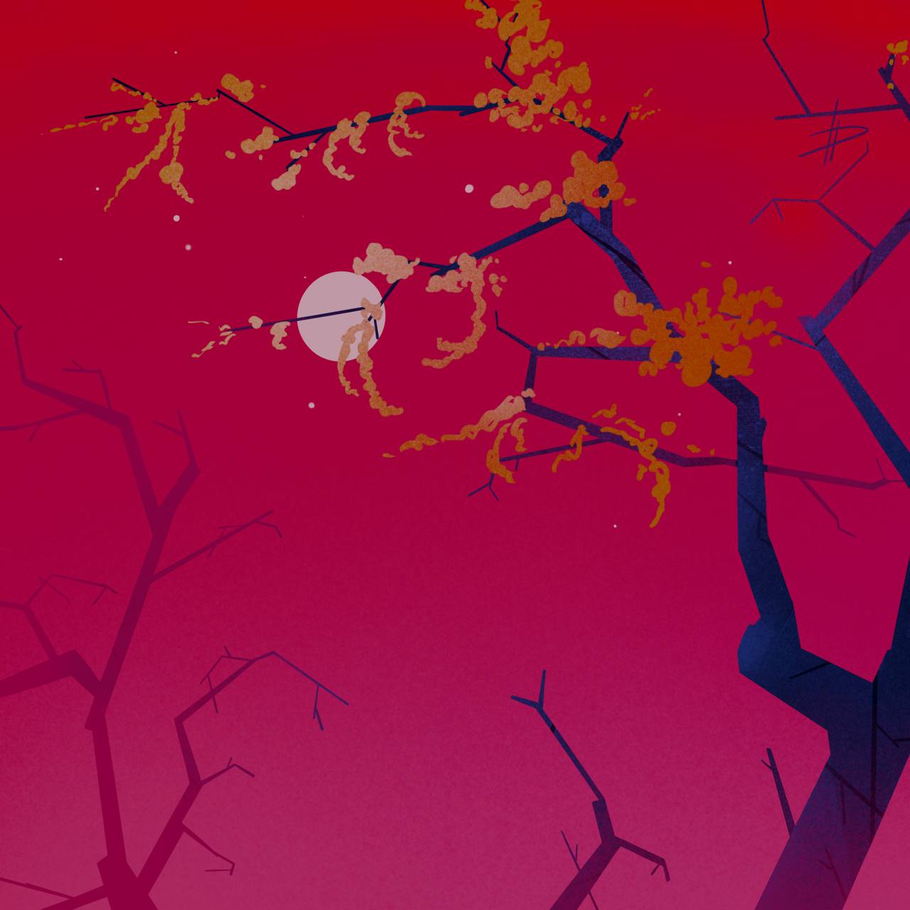 Иллюстрация Bright. The fifth one в стиле компьютерная графика