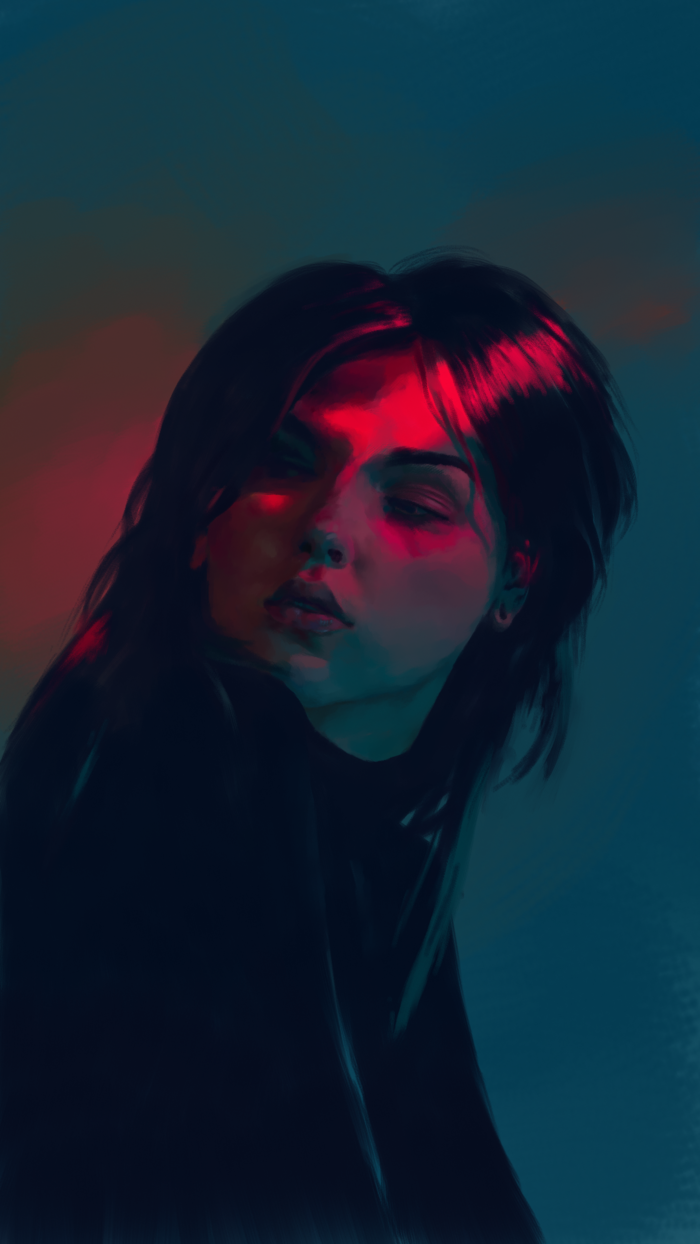 Иллюстрация Портрет в стиле люди | Illustrators.ru