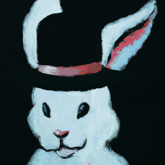 Иллюстрация White Rabbit в стиле 2d | Illustrators.ru