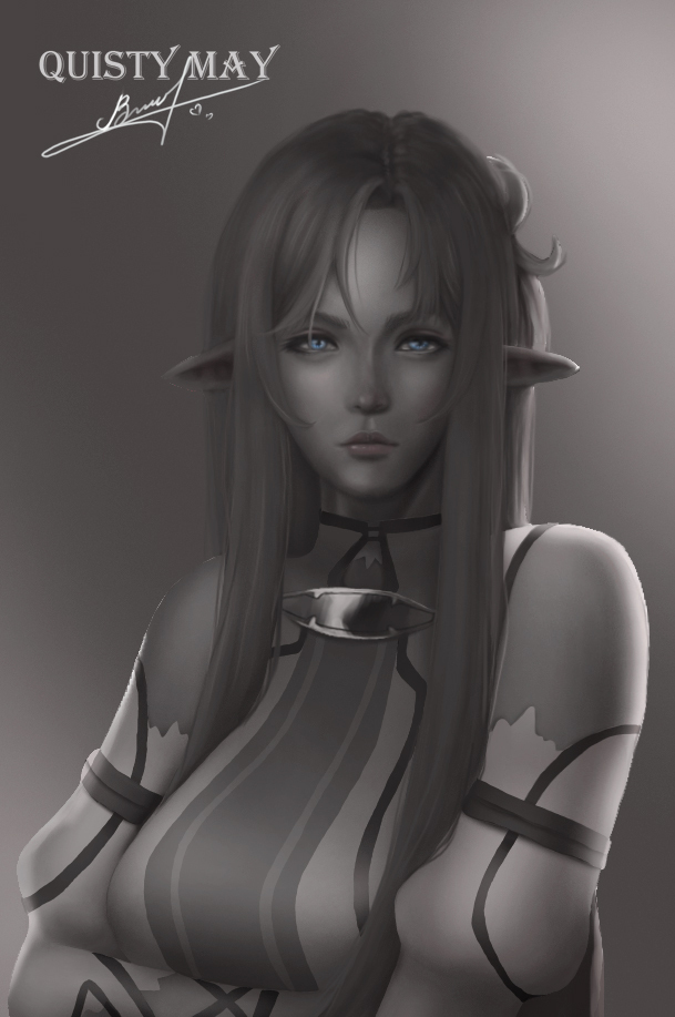 Иллюстрация Sword Art Online Асуна в стиле cg | Illustrators.ru