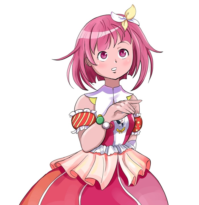 Иллюстрация Project Sekai в стиле 2d, живопись, компьютерная