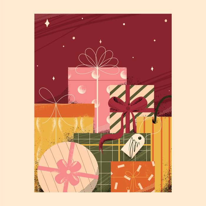 Иллюстрация Presents в стиле 2d | Illustrators.ru