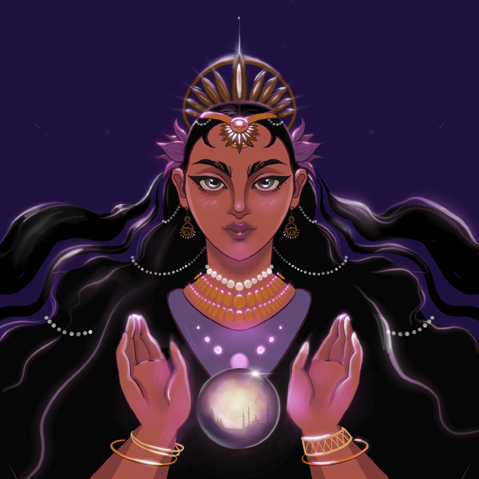 Иллюстрация магия в стиле 2d | Illustrators.ru