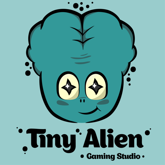 Иллюстрация Tiny Alien в стиле графика | Illustrators.ru
