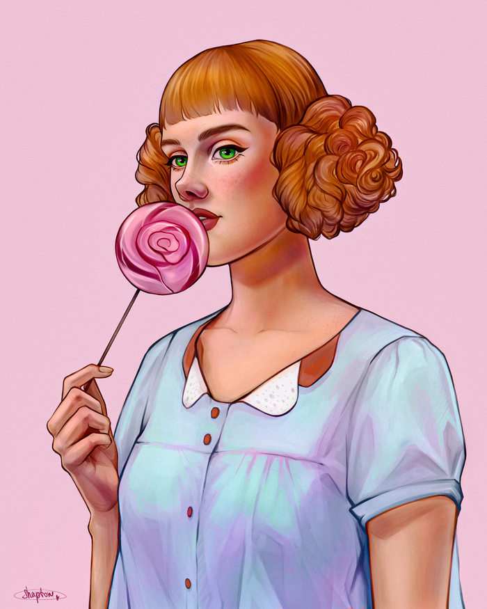 Иллюстрация портрет 1 | Illustrators.ru