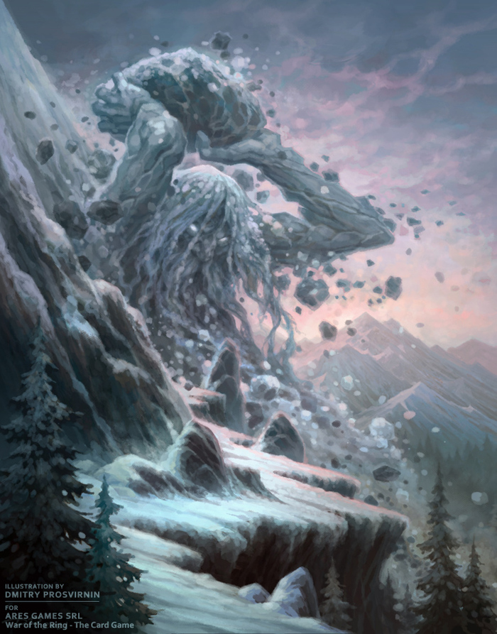 Иллюстрация Caradhras the Cruel | Illustrators.ru