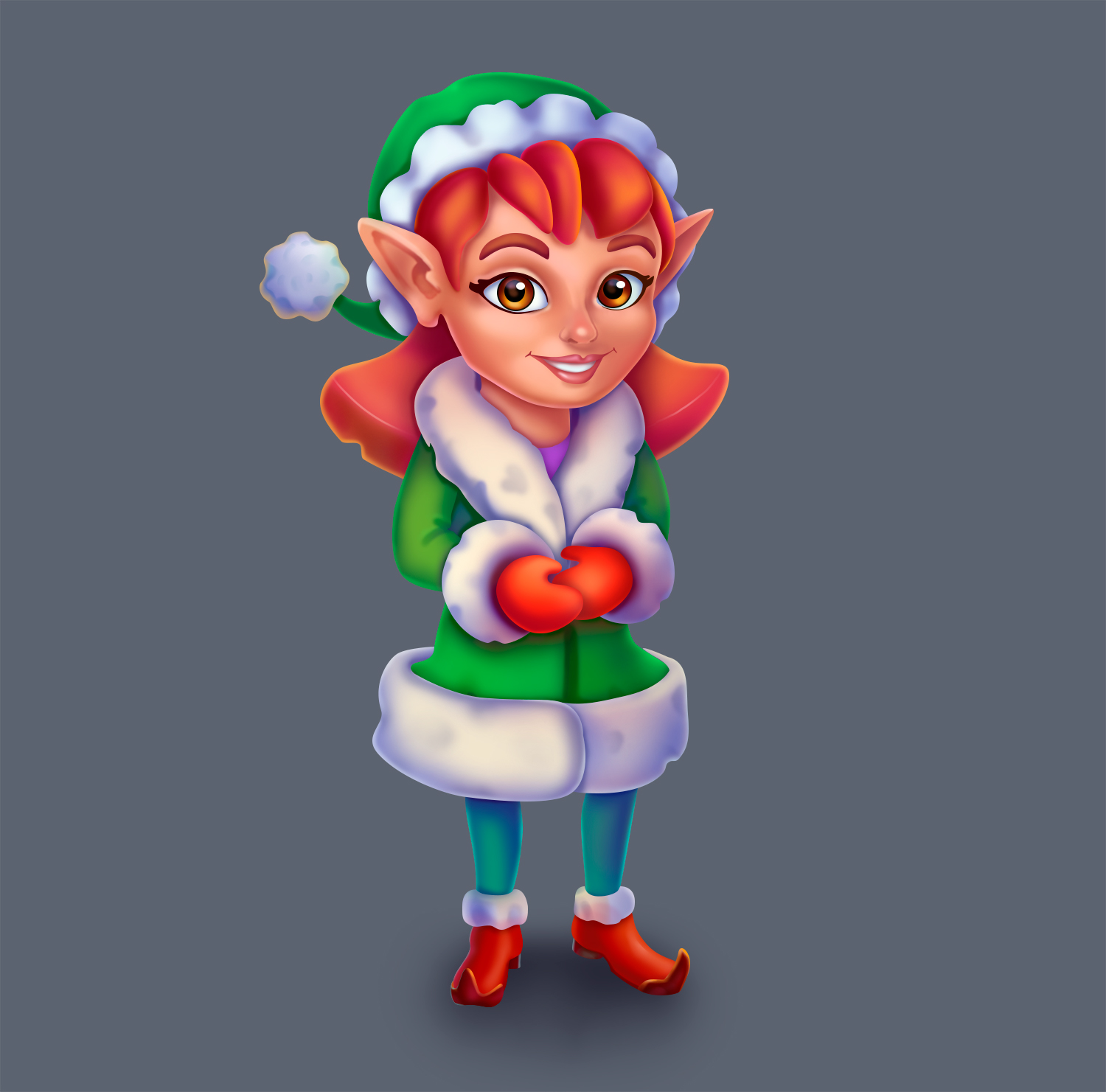 Иллюстрация Girl elf 2 | Illustrators.ru