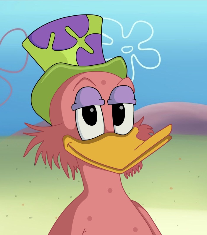 Иллюстрация Star duck в стиле графика | Illustrators.ru