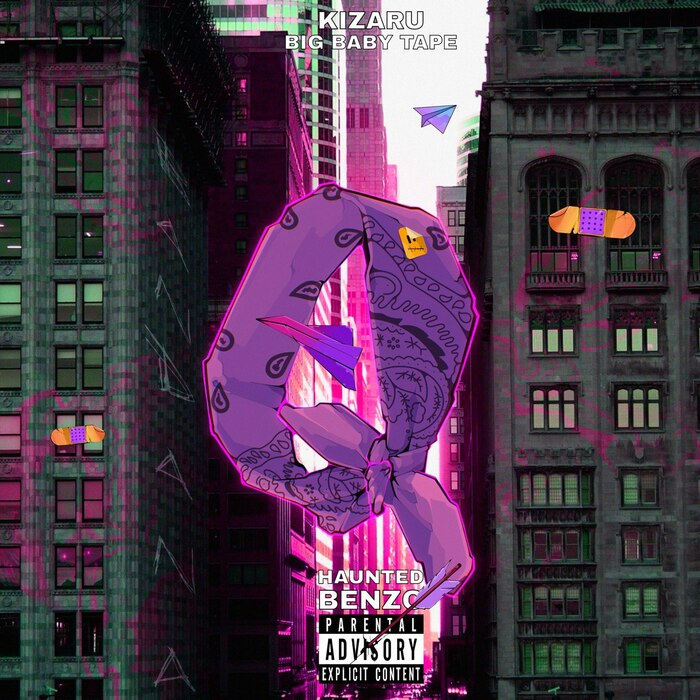 Иллюстрация Обложка альбома BANDANA в стиле 2d, кибер панк,