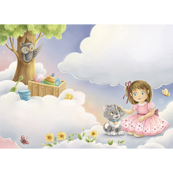 Иллюстрация Потерянное ушко в стиле детский, книжная графика,