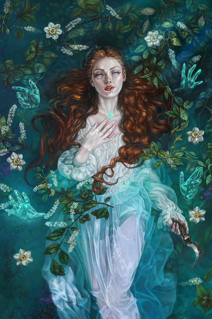 Иллюстрация Ритуал в стиле 2d | Illustrators.ru