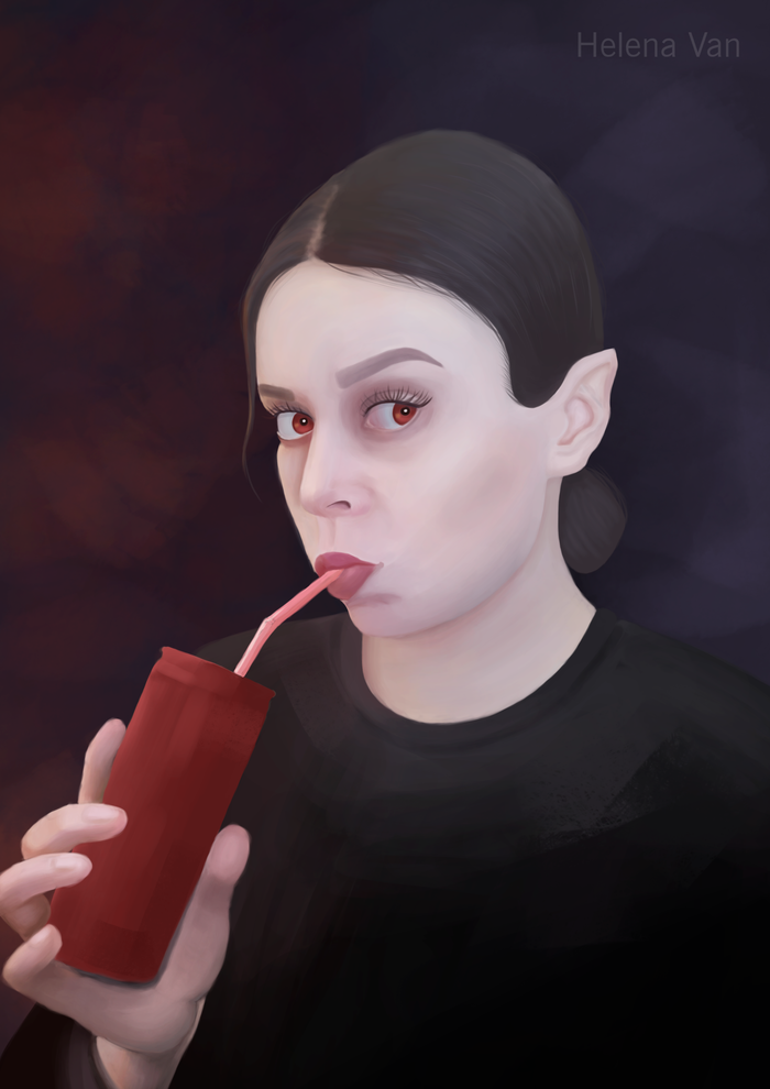 Иллюстрация Автопортрет | Illustrators.ru