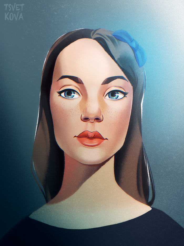 Иллюстрация В тени в стиле 2d, cg | Illustrators.ru