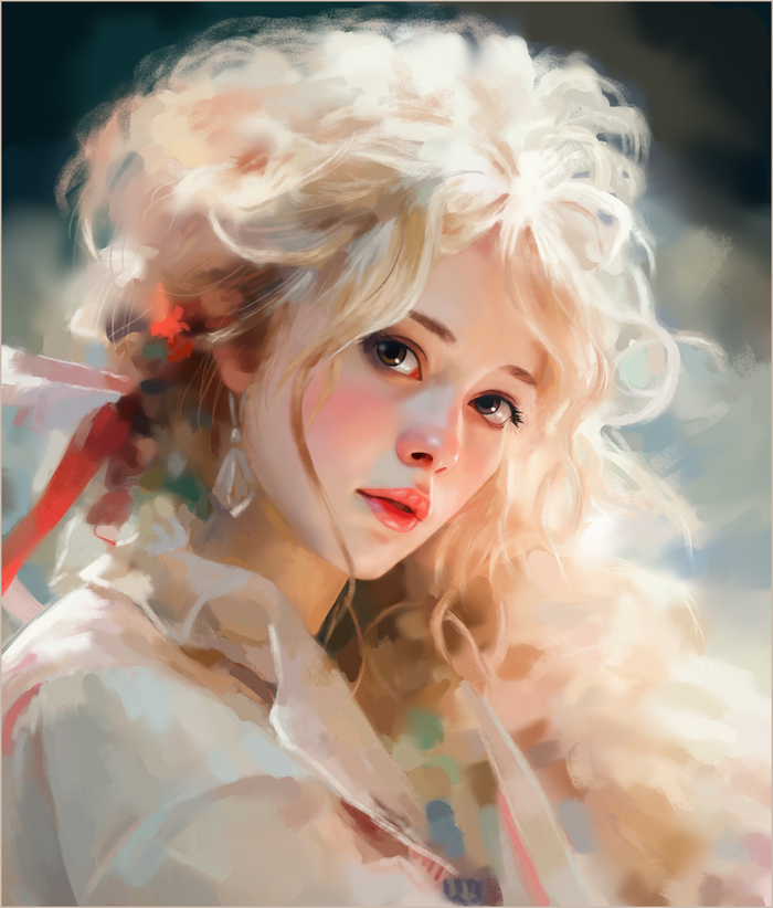 Иллюстрация не восточная 2 в стиле cg | Illustrators.ru