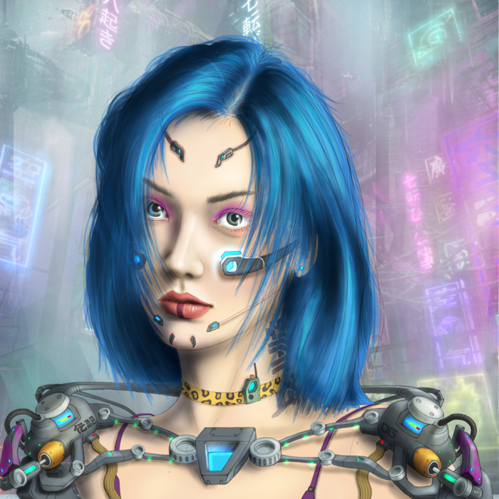 Иллюстрация Аватар для игры Tokenlands в стиле 2d, cg, game dev