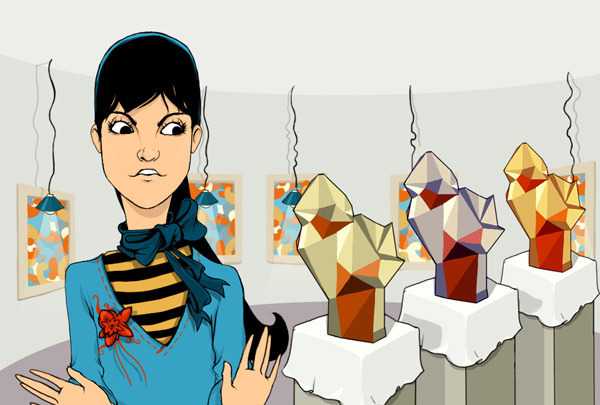 Иллюстрация made for beeline в стиле комикс | Illustrators.ru