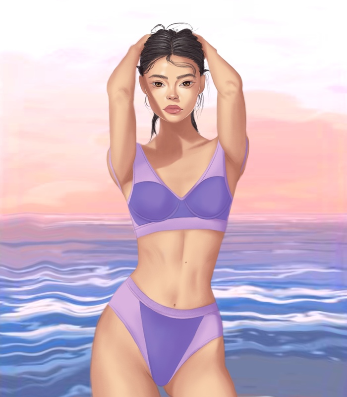 Иллюстрация See в стиле 2d, персонажи, реклама | Illustrators.ru