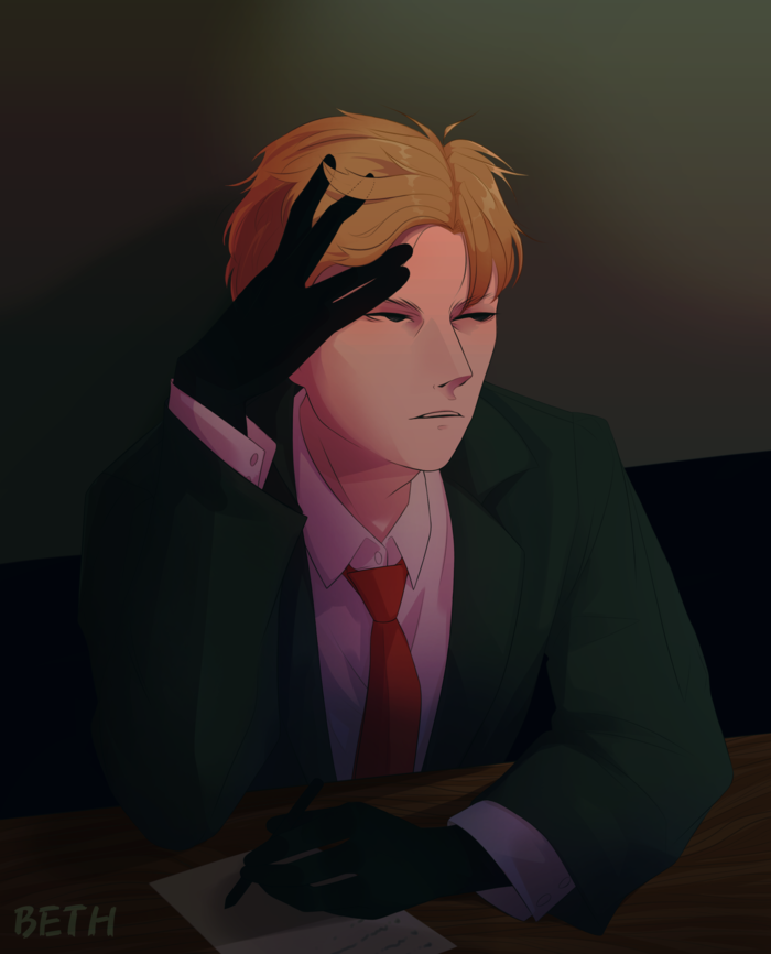 Иллюстрация Лойд Форджер (фанарт) в стиле портрет | Illustrators.ru