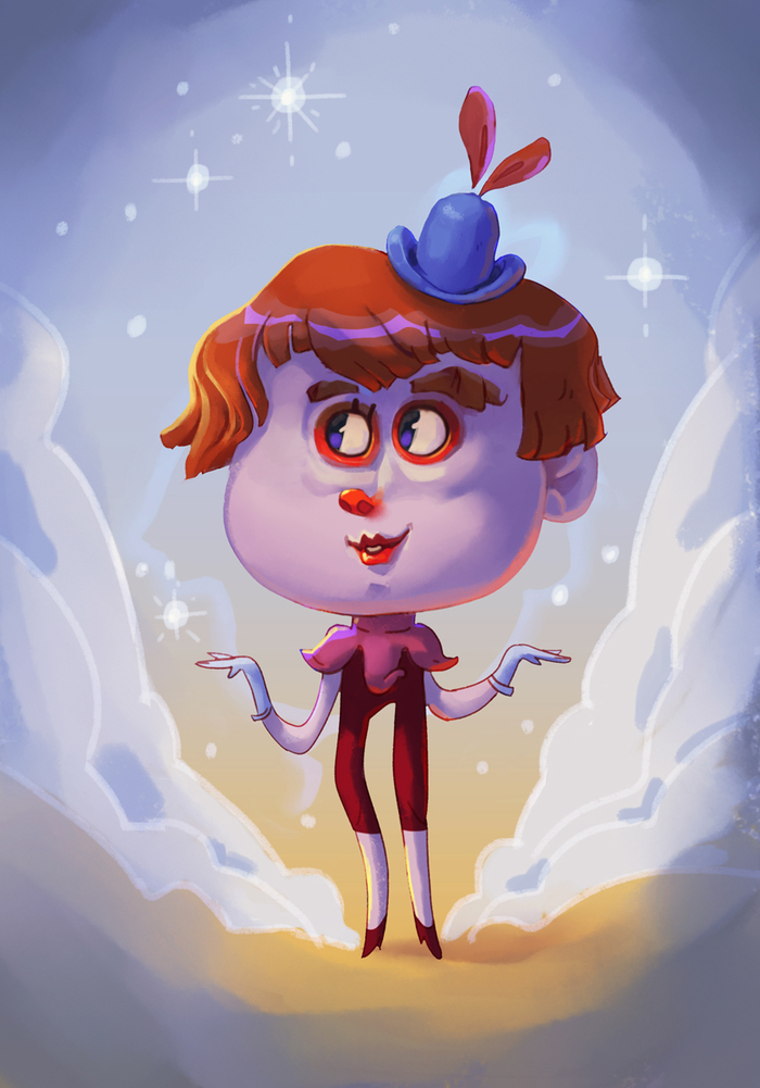 Иллюстрация Персонаж в стиле 2d | Illustrators.ru