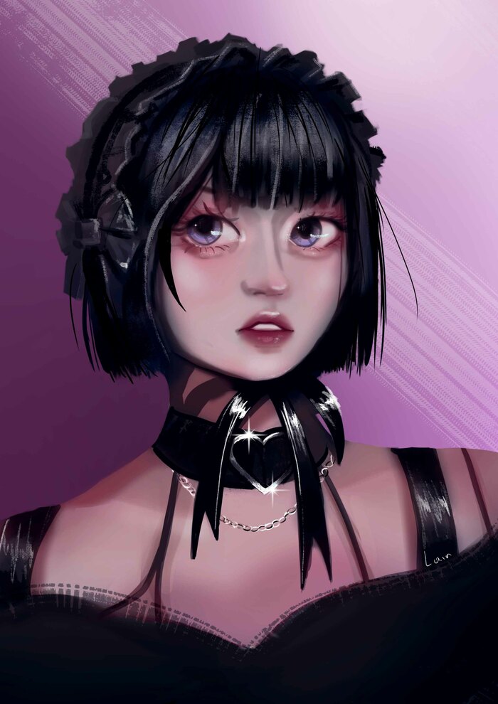 Иллюстрация Lolita в стиле персонажи | Illustrators.ru