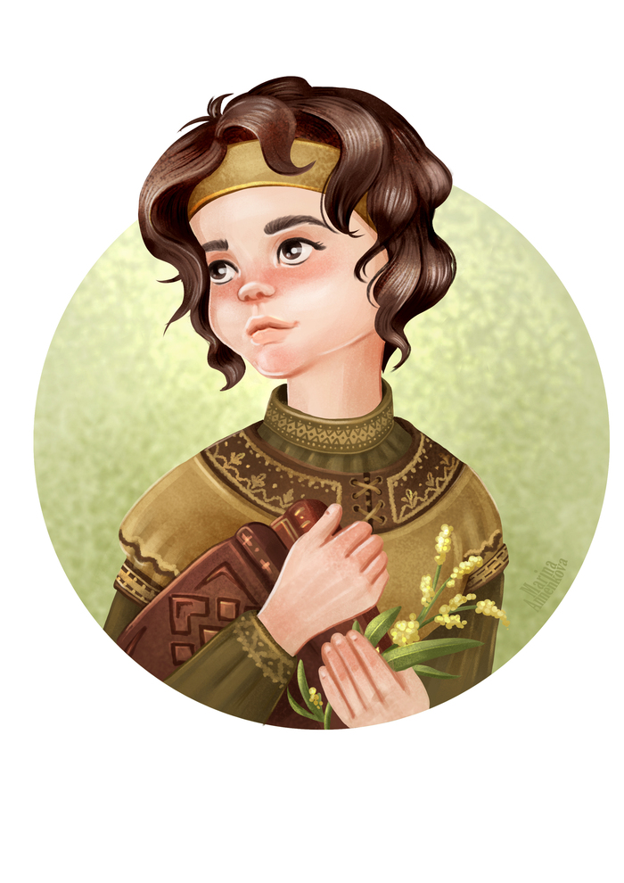 Иллюстрация персонаж книги 2 в стиле 2d | Illustrators.ru