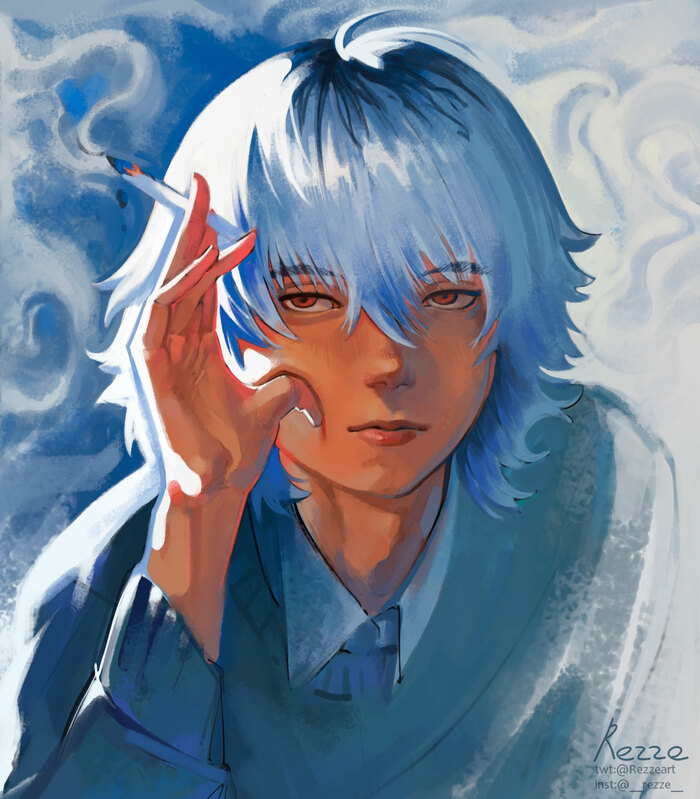 Иллюстрация ОС Каин в стиле 2d | Illustrators.ru