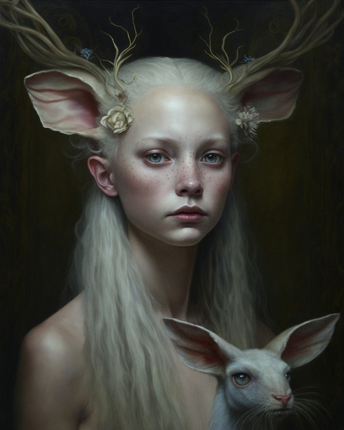 Иллюстрация Дриада в стиле персонажи | Illustrators.ru