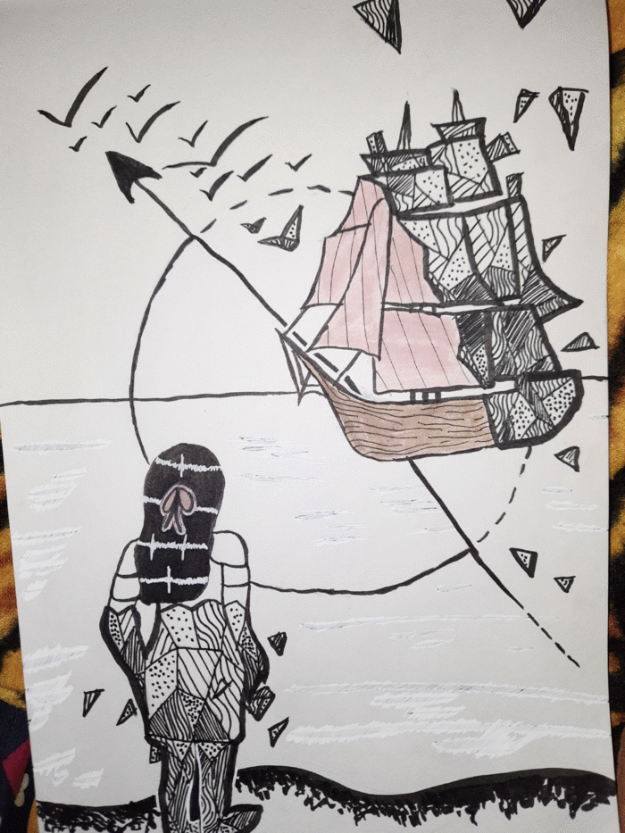 Иллюстрация Жду тебя. . в стиле game dev, graffiti