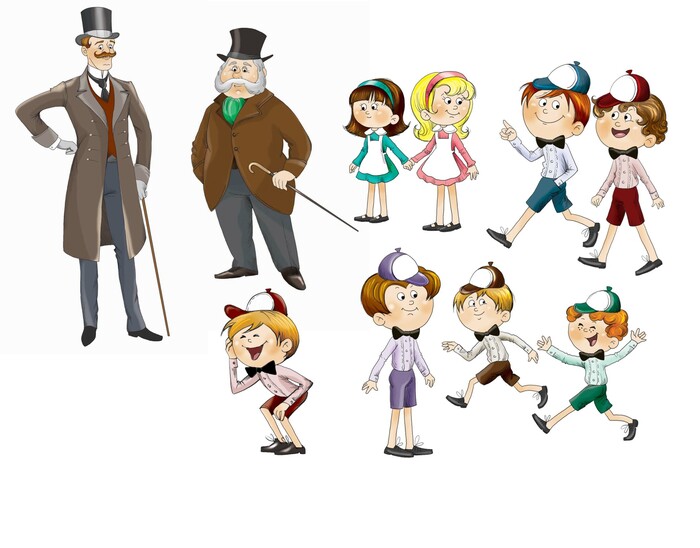 Иллюстрация персонажи 7 | Illustrators.ru