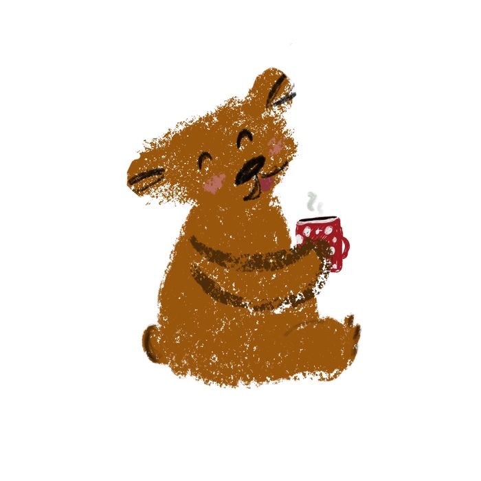 Иллюстрация Миша в стиле компьютерная графика | Illustrators.ru