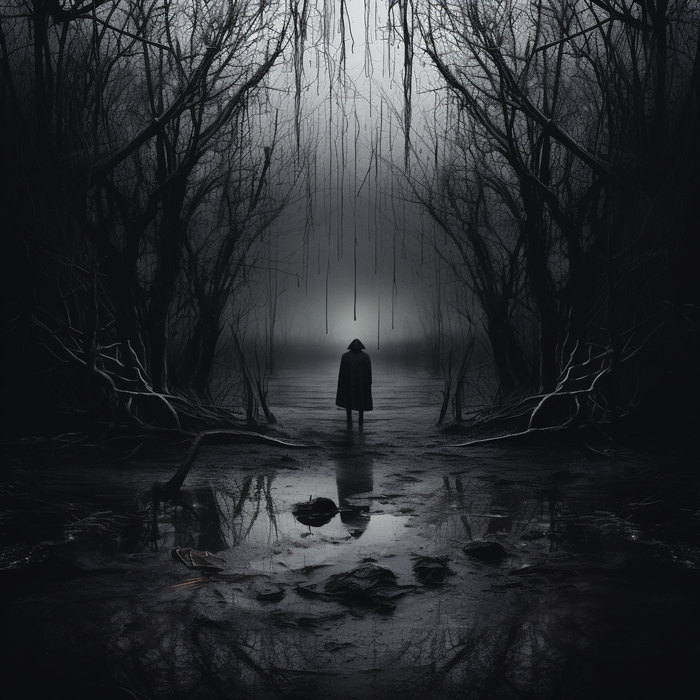 Иллюстрация Обложка музыкального альбома в стиле абстракция,