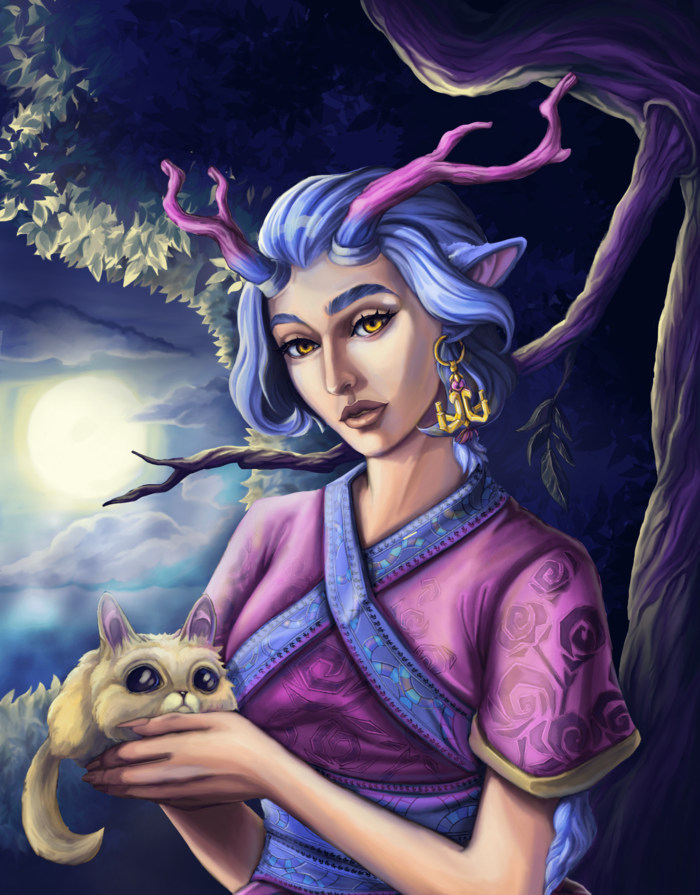 Иллюстрация Фентези арт в стиле game dev | Illustrators.ru