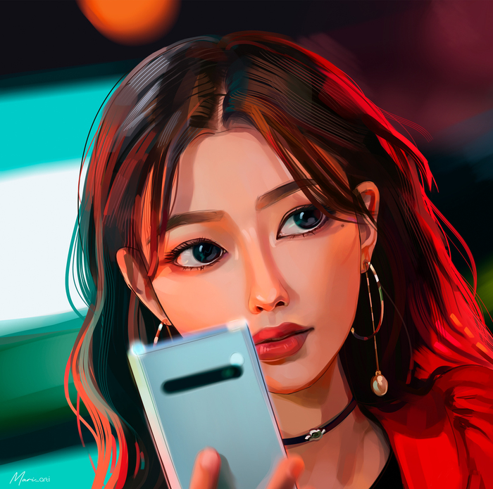 Иллюстрация Ким Ю-джон в стиле 2d | Illustrators.ru