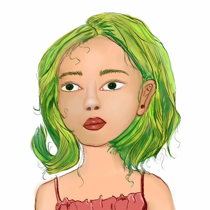 Иллюстрация Лаймовая в стиле 3d | Illustrators.ru