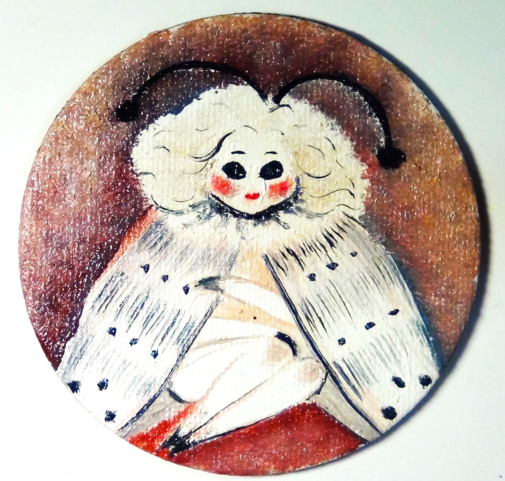 Иллюстрация Холст на магните. Красивая бабочка. в стиле другое,