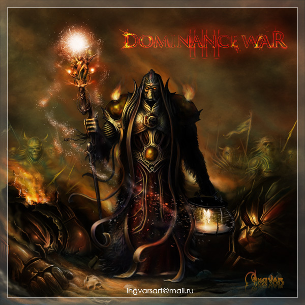 Иллюстрация Dark invoker в стиле 2d | Illustrators.ru