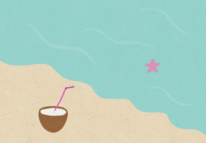 Иллюстрация Sea coco | Illustrators.ru