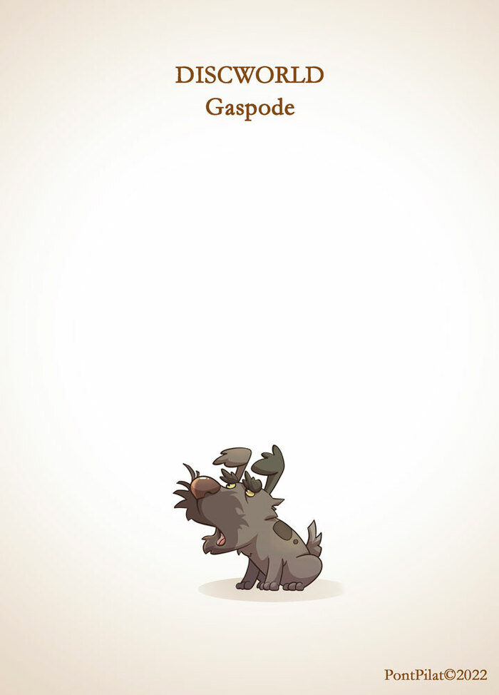 Иллюстрация Гаспод в стиле 2d, анимационный | Illustrators.ru