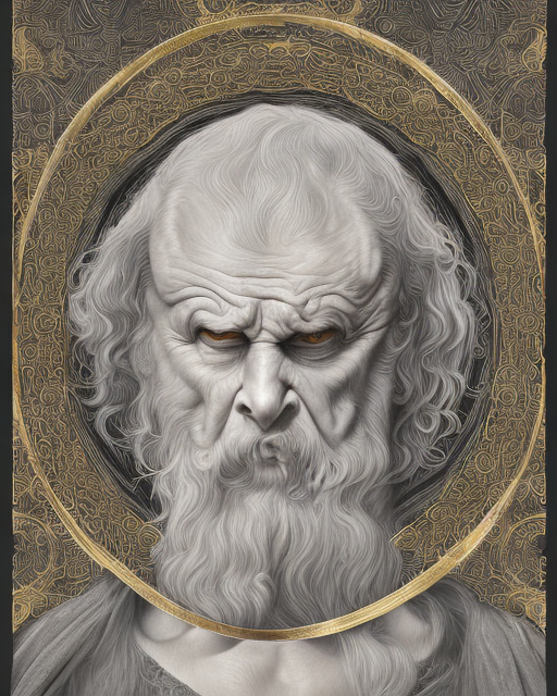 Иллюстрация Angry God | Illustrators.ru