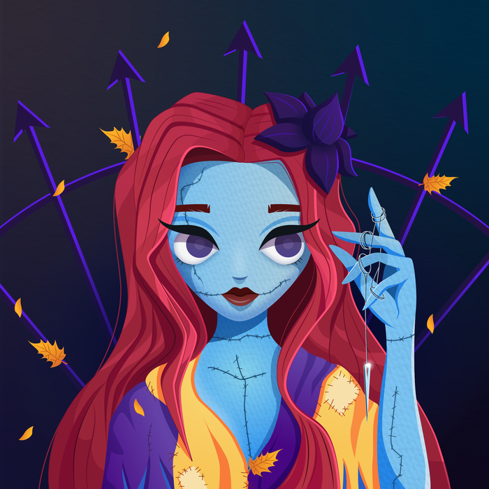 Иллюстрация Sally в стиле персонажи | Illustrators.ru