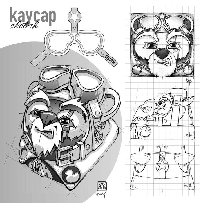 Иллюстрация Кейкап | Illustrators.ru