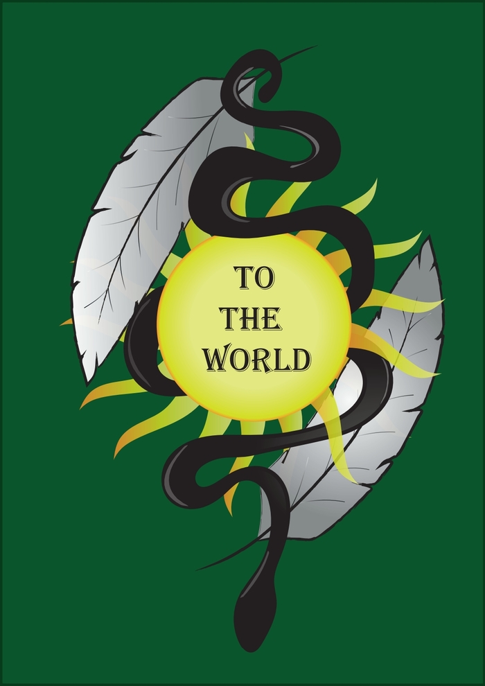 Иллюстрация Snake, angel and peace. в стиле 2d, графика,