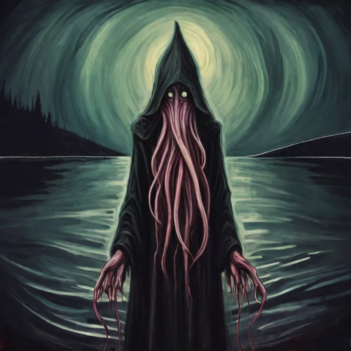 Иллюстрация Squid man | Illustrators.ru