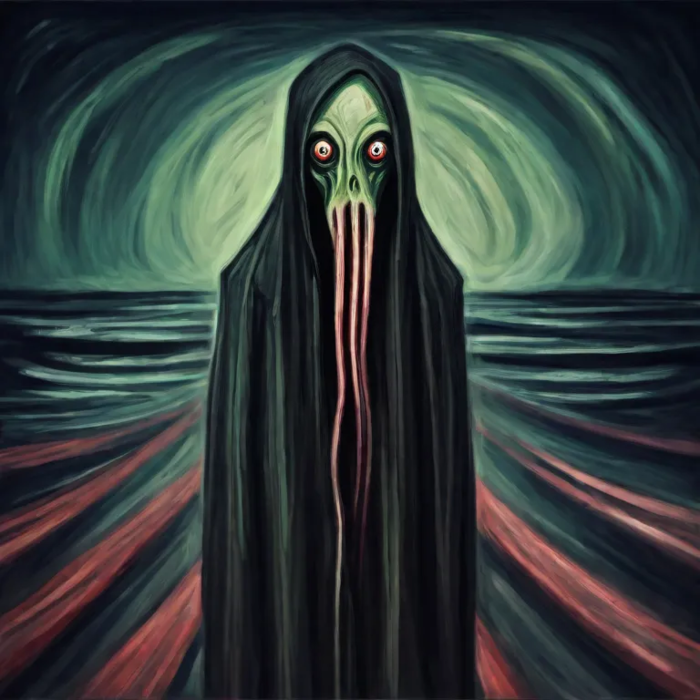 Иллюстрация squid man | Illustrators.ru