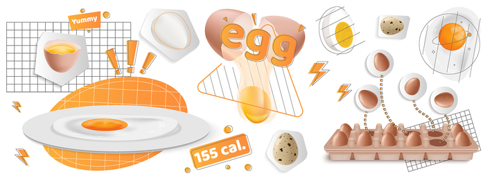 Иллюстрация Eggs в стиле 2d | Illustrators.ru