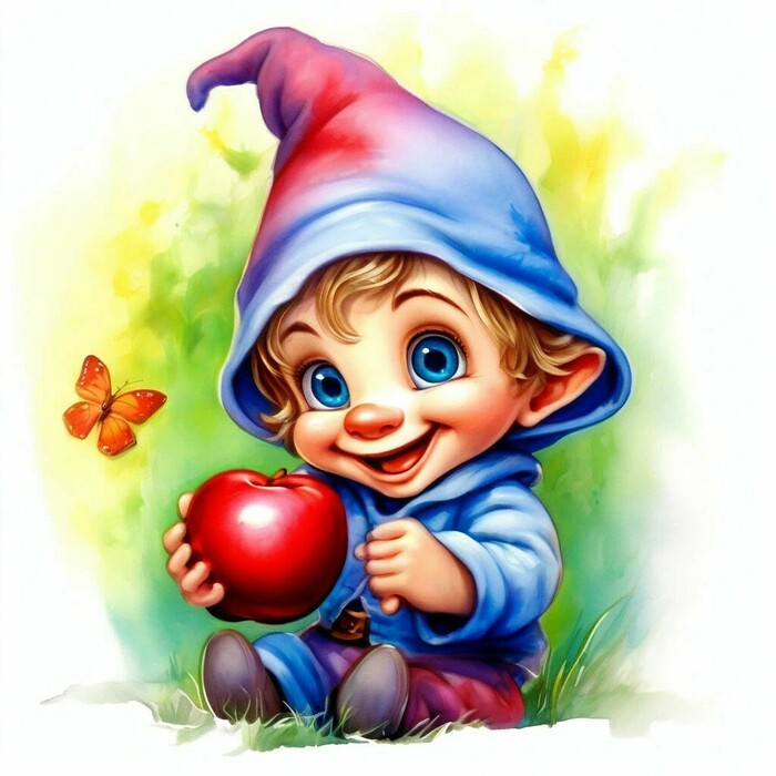 Иллюстрация Гномик | Illustrators.ru