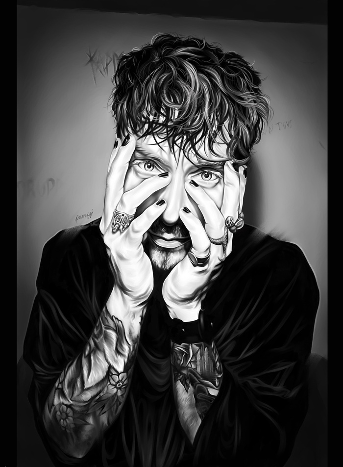 Иллюстрация Portrait of Philip Strand в стиле реализм