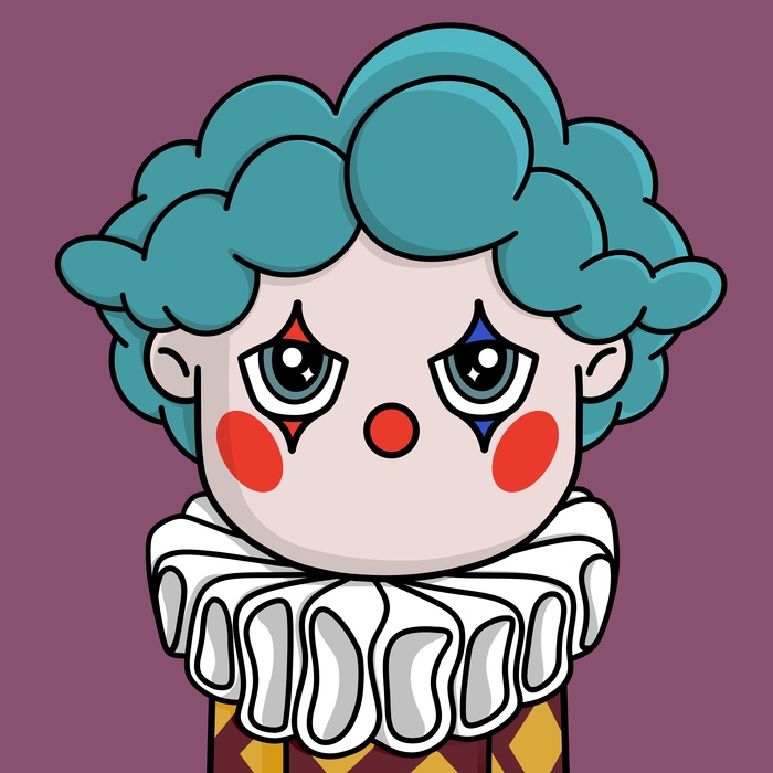 Иллюстрация Clown в стиле 2d | Illustrators.ru