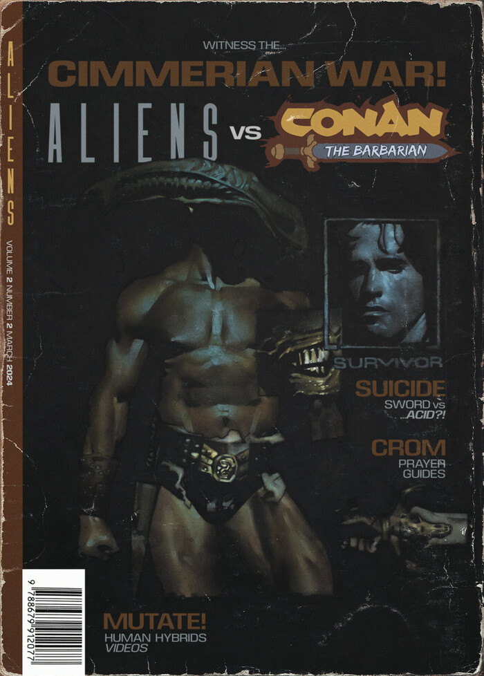 Иллюстрация Конан-ксеноварвар | Illustrators.ru