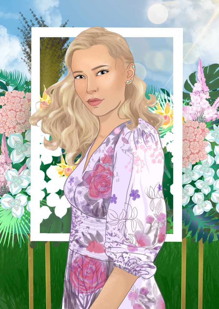 Иллюстрация Портрет #2 | Illustrators.ru